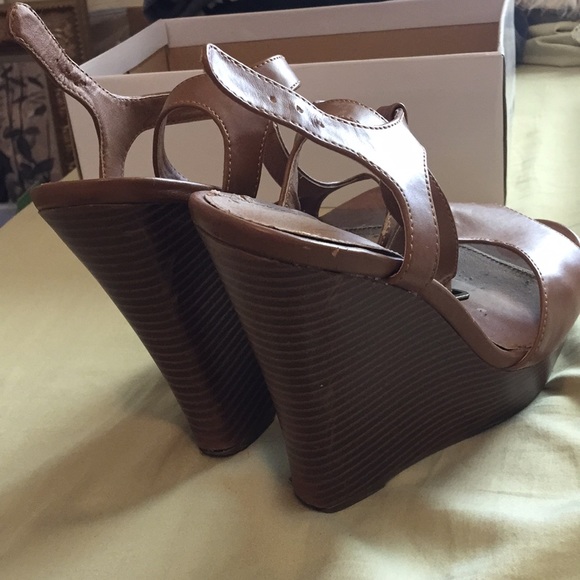 Shoes | Tan Wedges | Poshmark